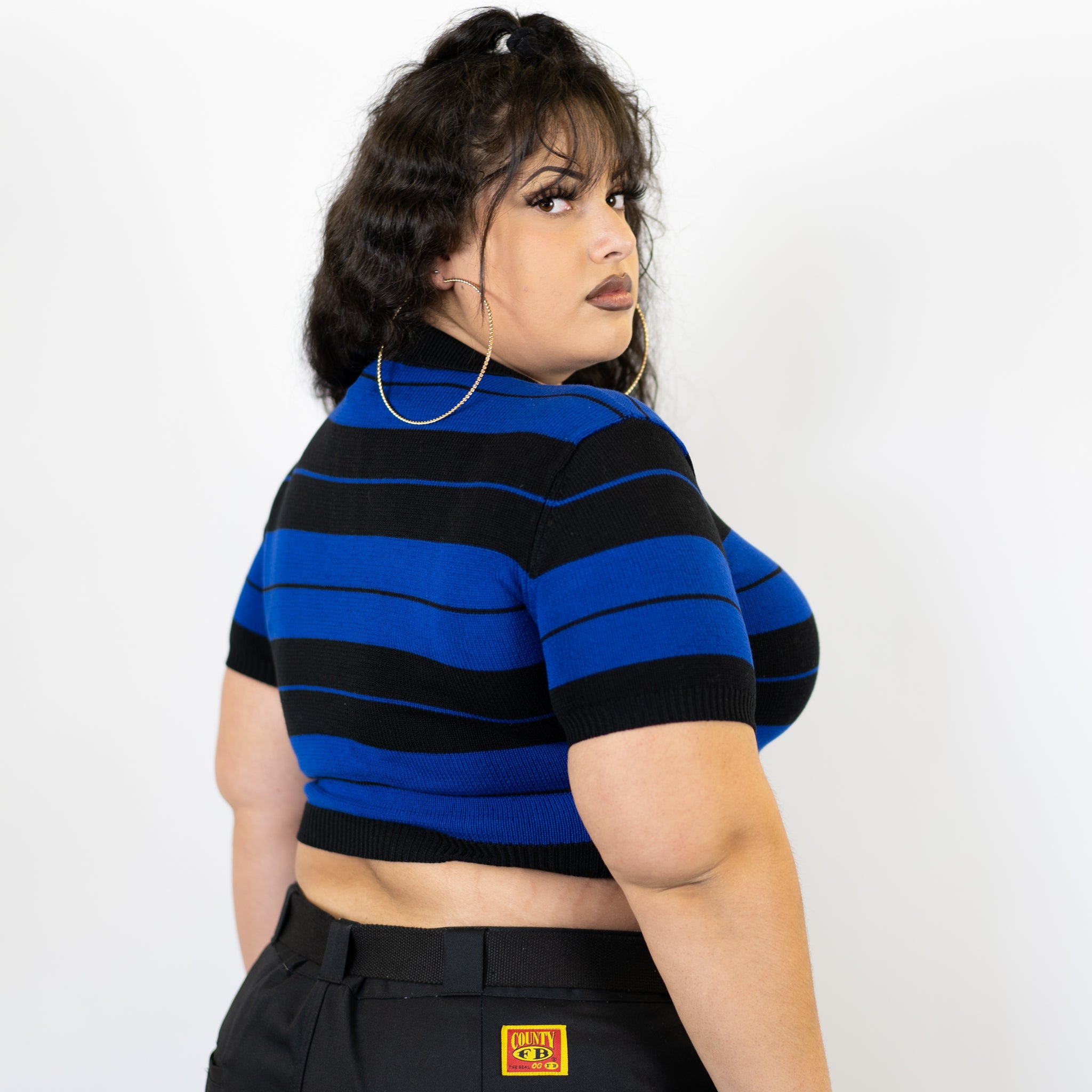 FB County Charlie Brown Crop Top